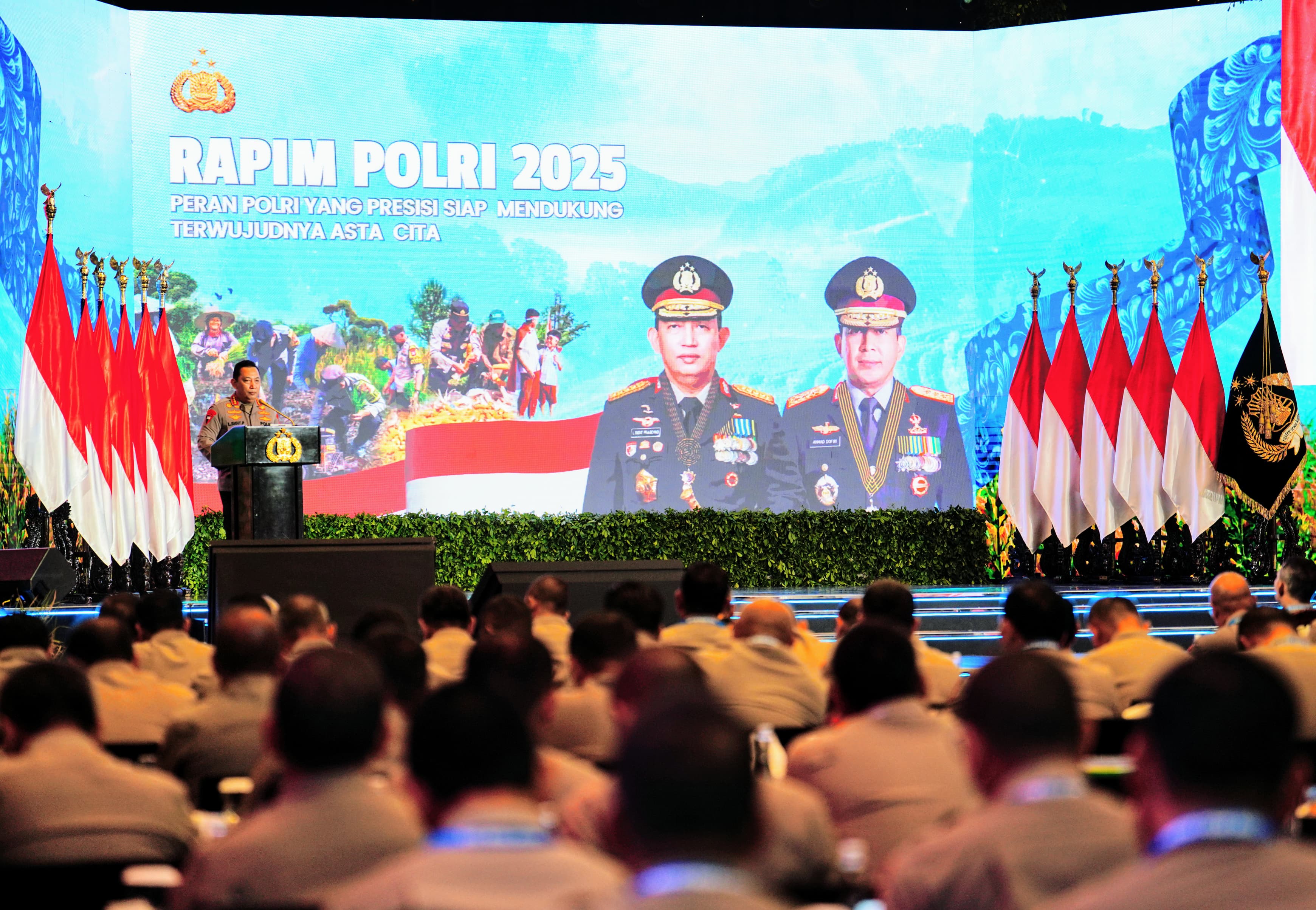 Rapim.Polri 2025 Kapolri Sigit Tegaskan. Komitmen Polri Dalam Pelayanan ...